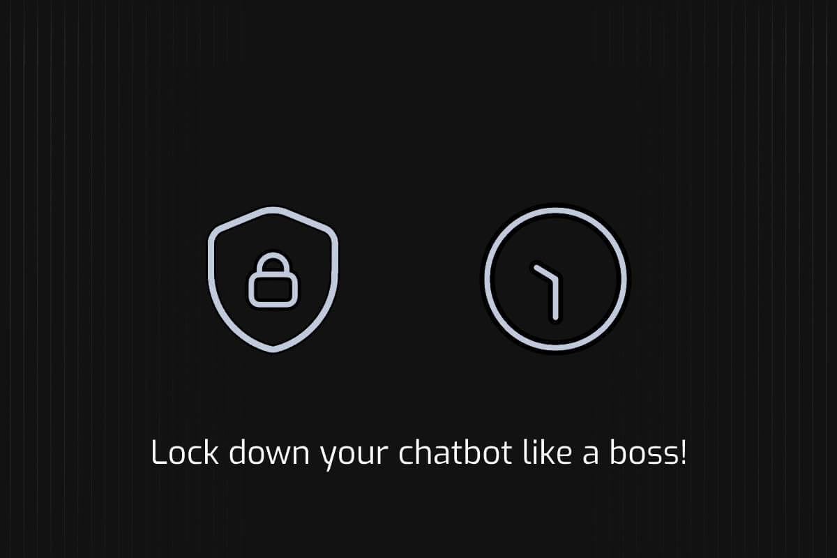 How to Secure Your Chatbot with Password and Expiration…